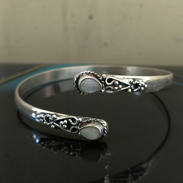 Silver Arm Cuff - Etsy