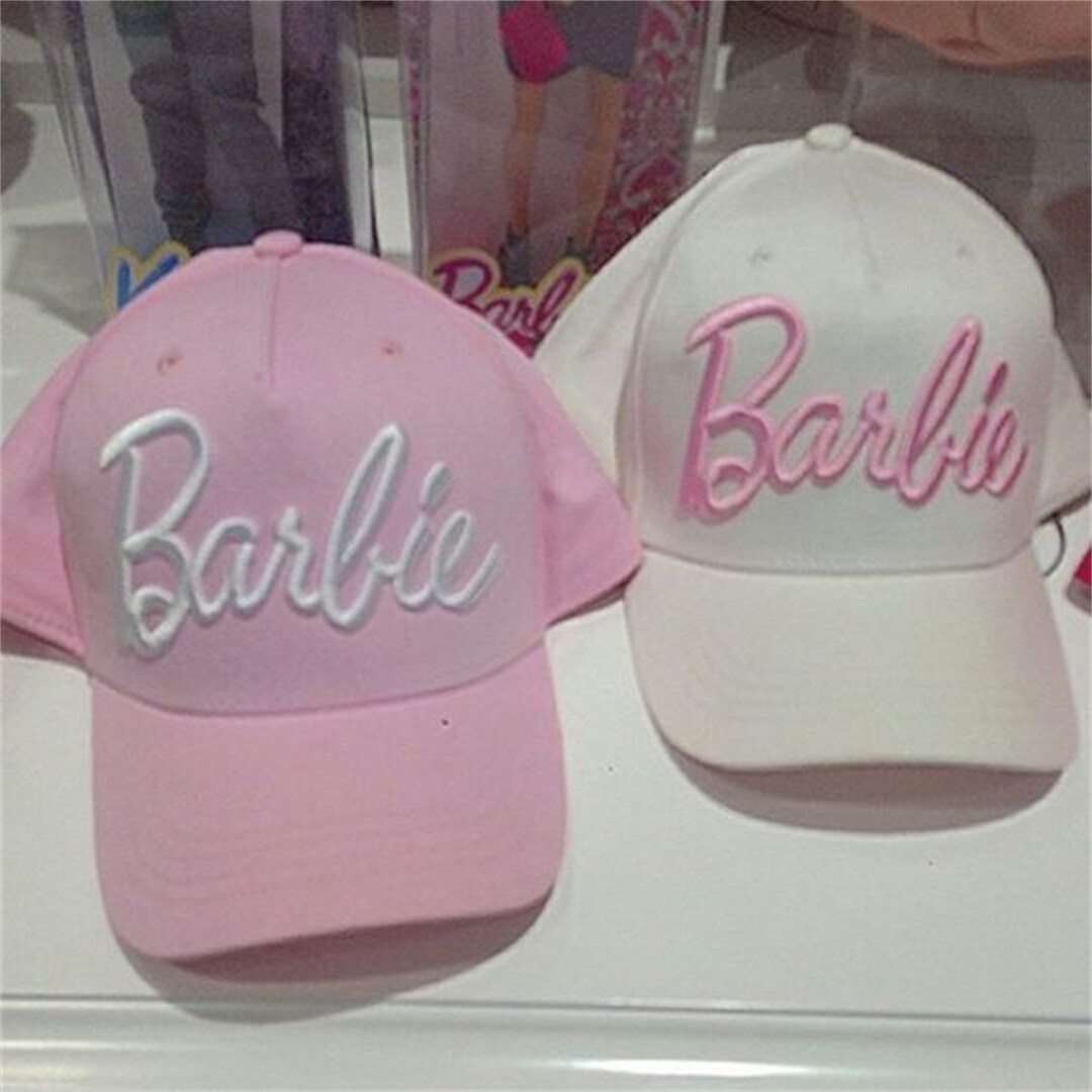 Barbie Cap Handmadeembroidery Barbie the Movie Full Color - Etsy
