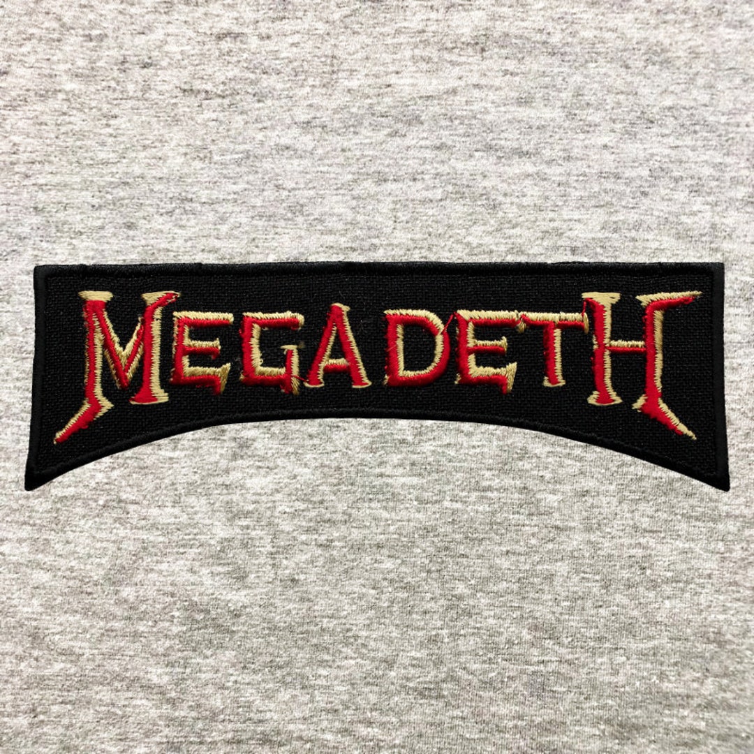 Embroidery Patch Megadeth - Etsy