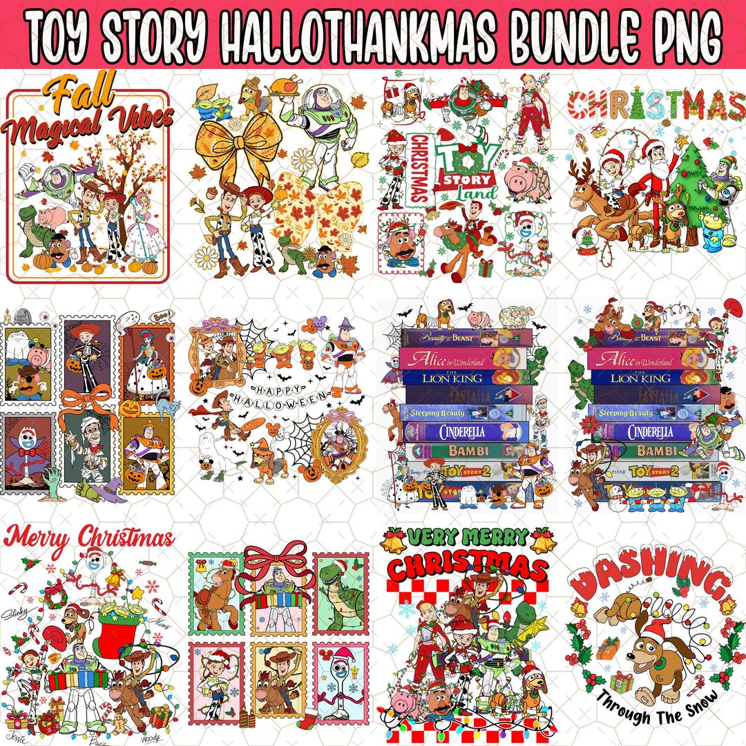 Hristmas PNG, Merry Christmas Toy St.ory Png, Christmas Characters Png ...