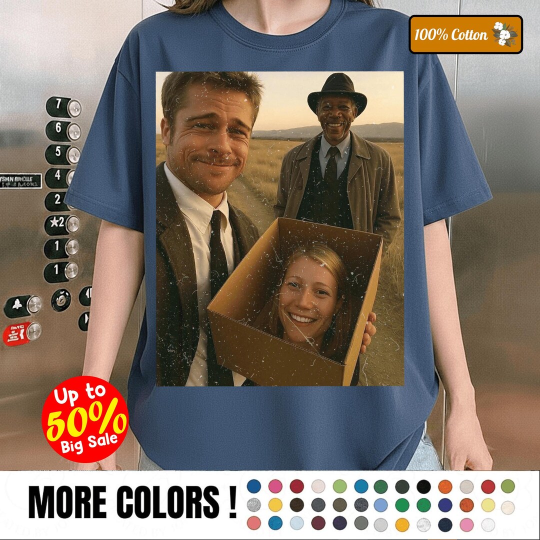 Se7en Meme Shirt, What's in the Box Selfie Tee, Cult Classic 90s Film ...