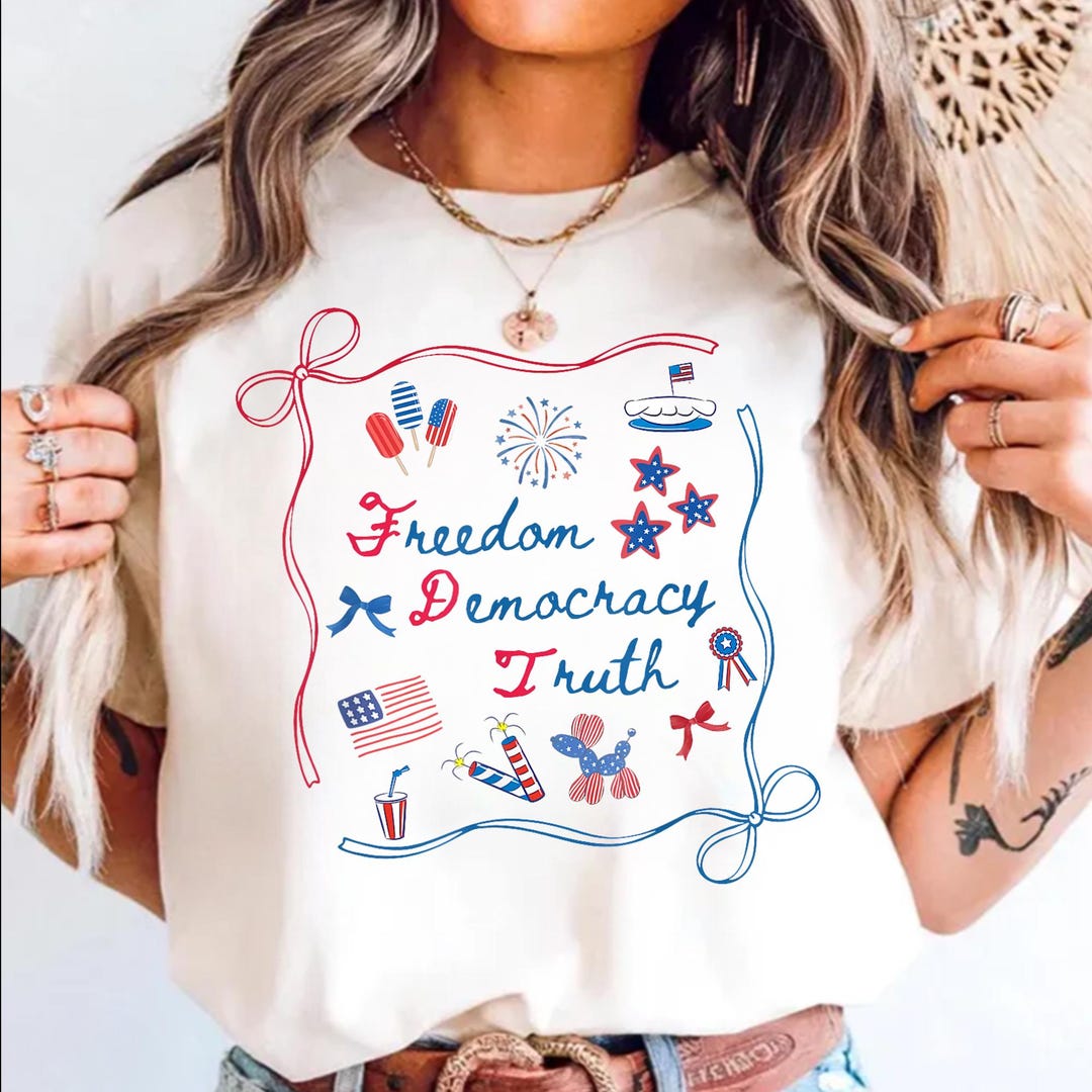 Liberal 4th of July Png, Freedom Democracy Truth Png, 4th of July Png ...