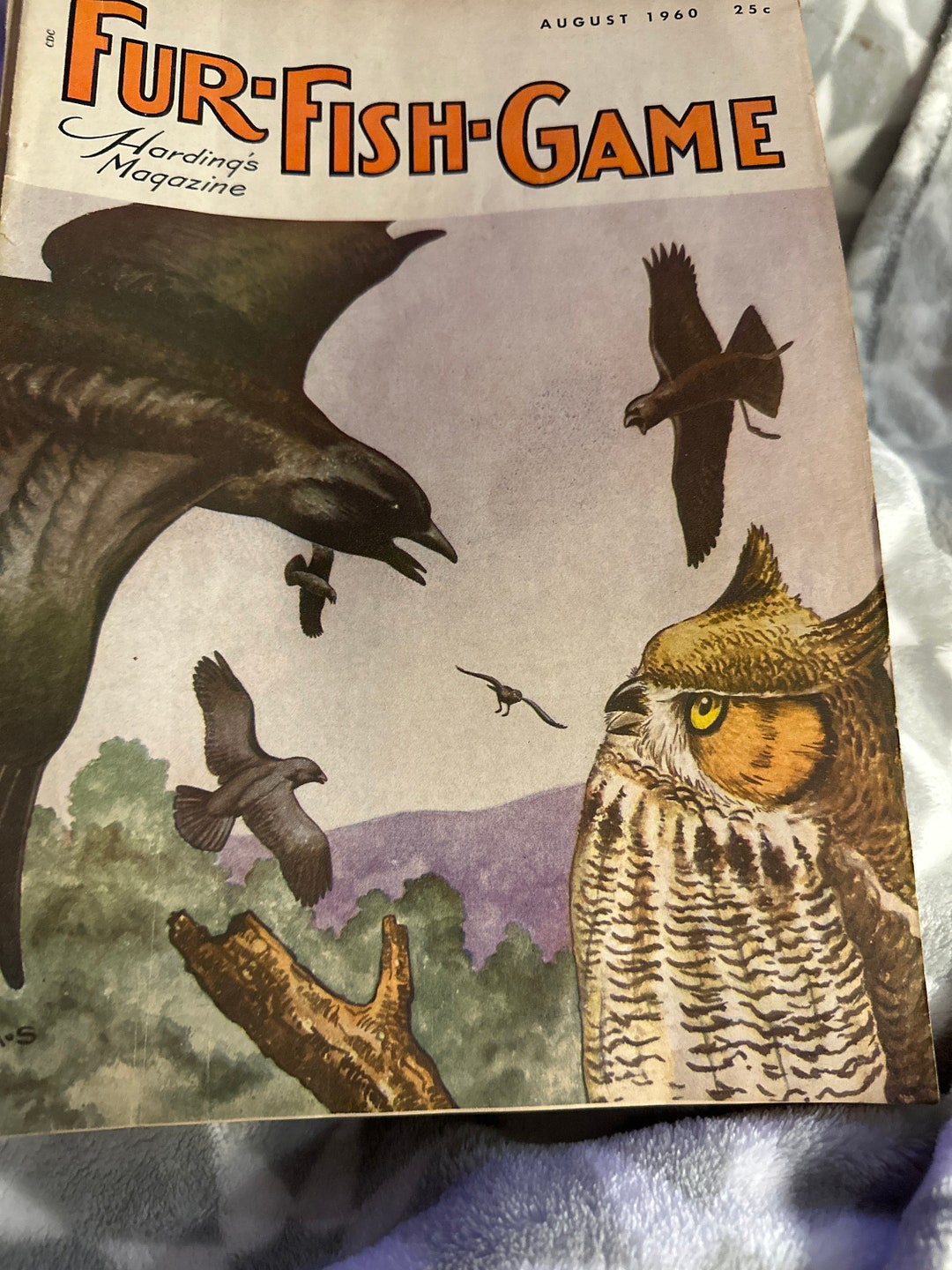 Fur Fish Game August 1960 - Etsy