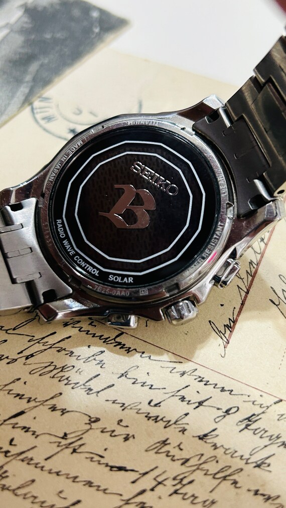 Seiko Brightz Radio Controlled Solar Watch Titanium - Gem