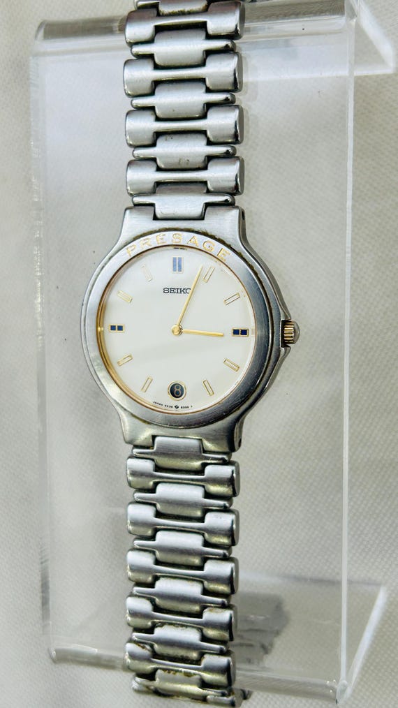 Vintage Seiko Presage 9539 Ivory White Dial - Gem