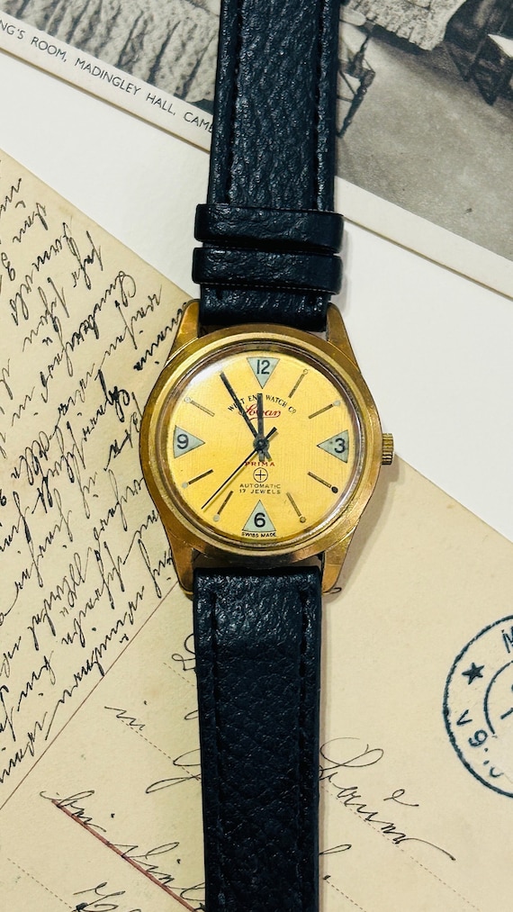 Rare Vintage West End Watch Co. Sowar Prima Automatic - Gem
