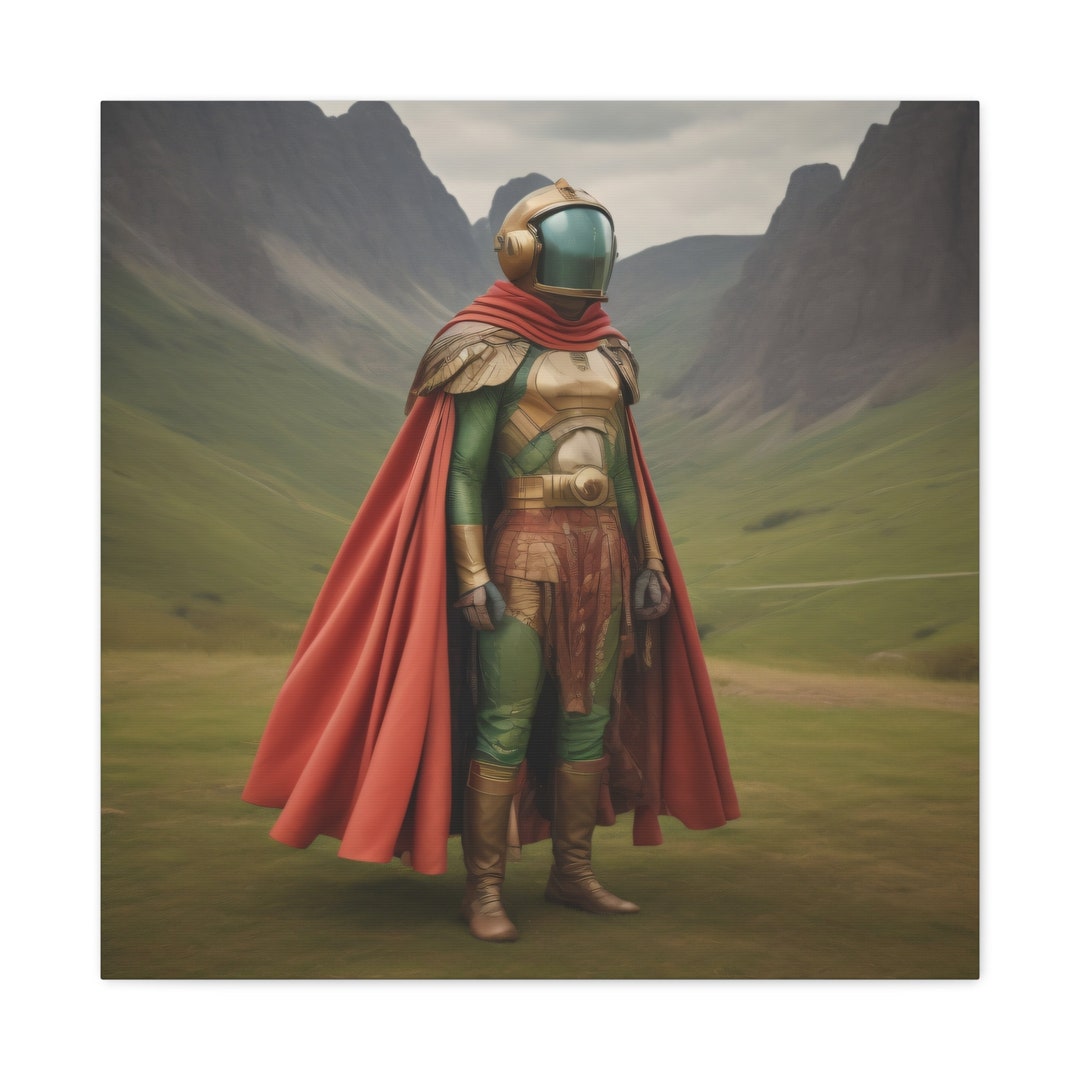 Retro Futuristic Heroes No: 63694181 - Etsy