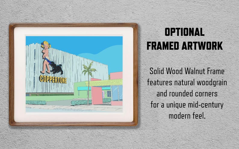 Coppertone Girl Miami Art Print - Nostalgic South Florida Decor - Etsy