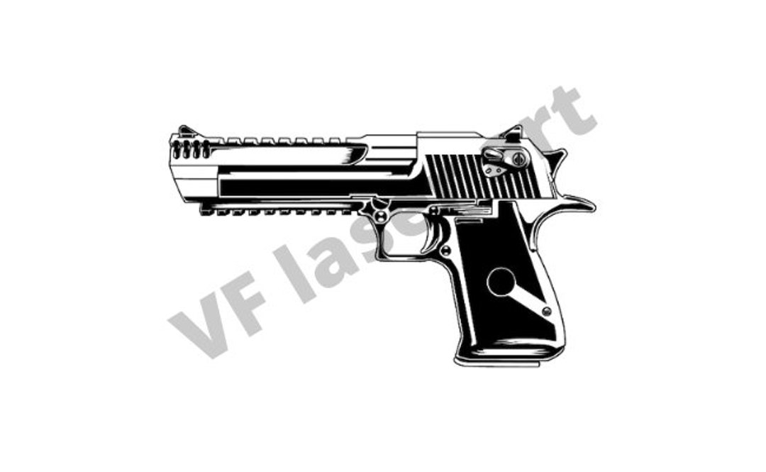 Gun Svg, Desert Eagle Svg, Gun Cut File, Pistol Graphic, Handgun ...