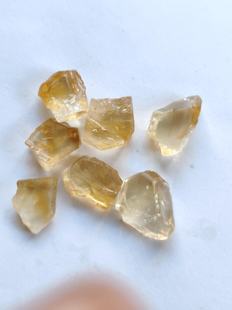 Natural Citrine Rough Stone Lot, Raw Gemstone (105.00 Ct) - Etsy