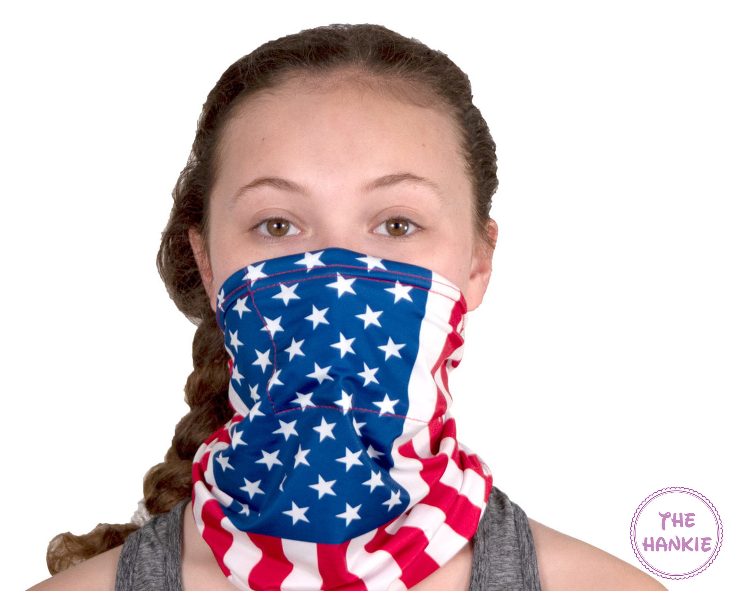 American Flag Headband / American Flag Bandana/ American Flag Gift ...