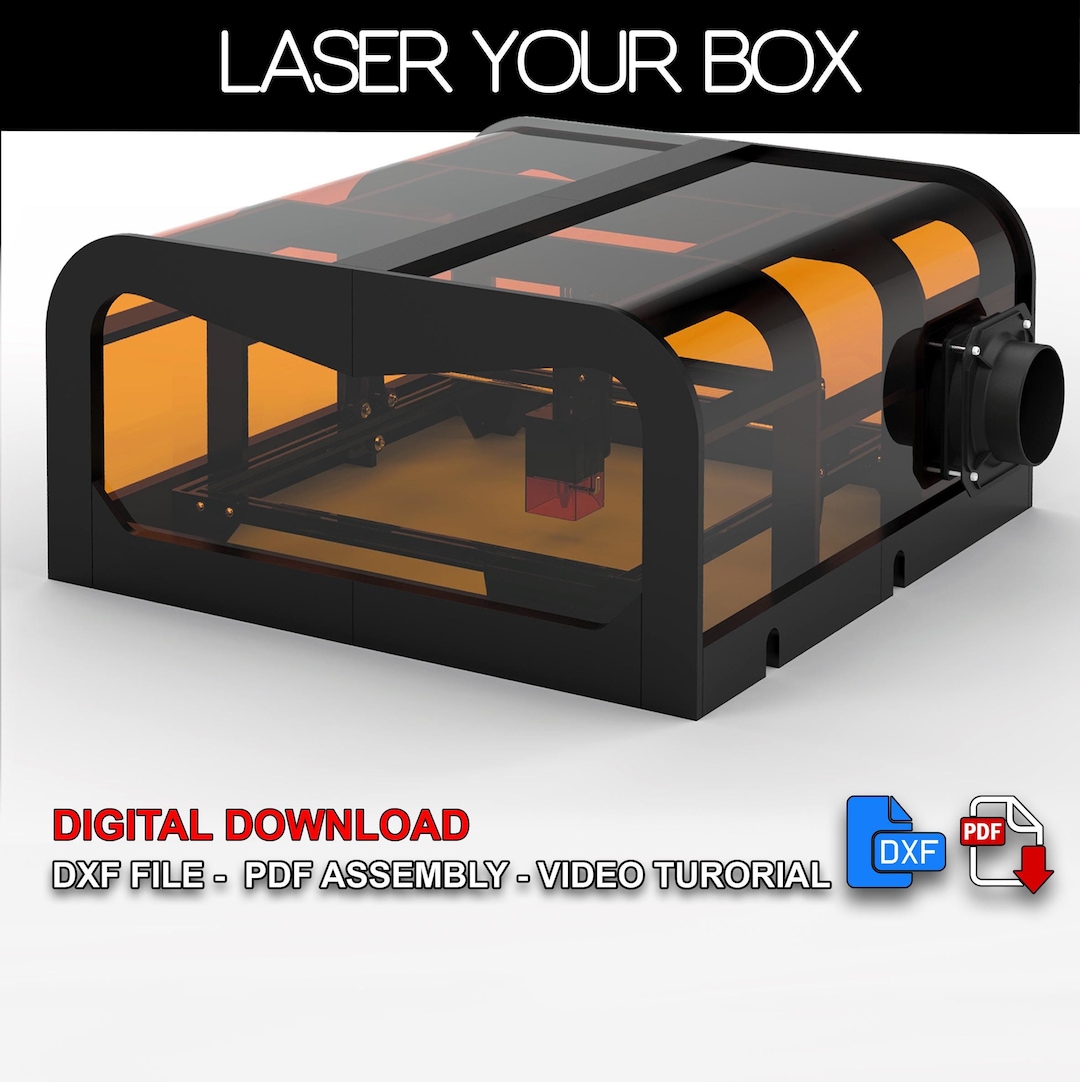 Laser Enclosure Plans, Sculpfun, Ortur, Xtool, Vevor, Diy Laser ...
