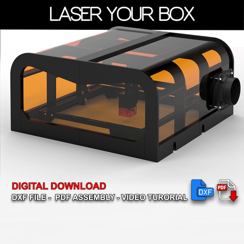 Laser Enclosure Plans, Sculpfun, Ortur, Xtool, Vevor, Diy Laser ...
