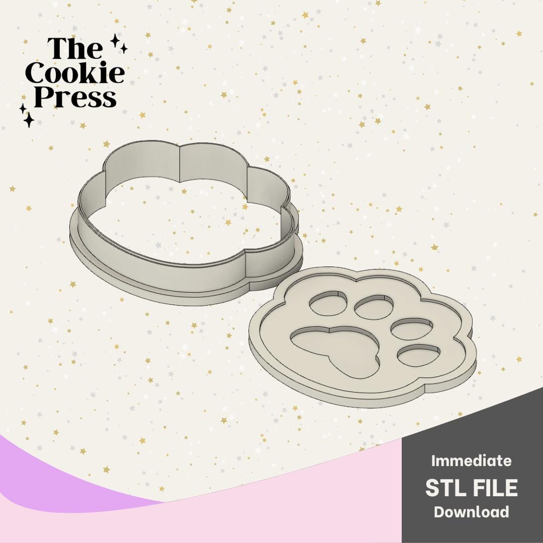 Cat Paw STL File - Etsy