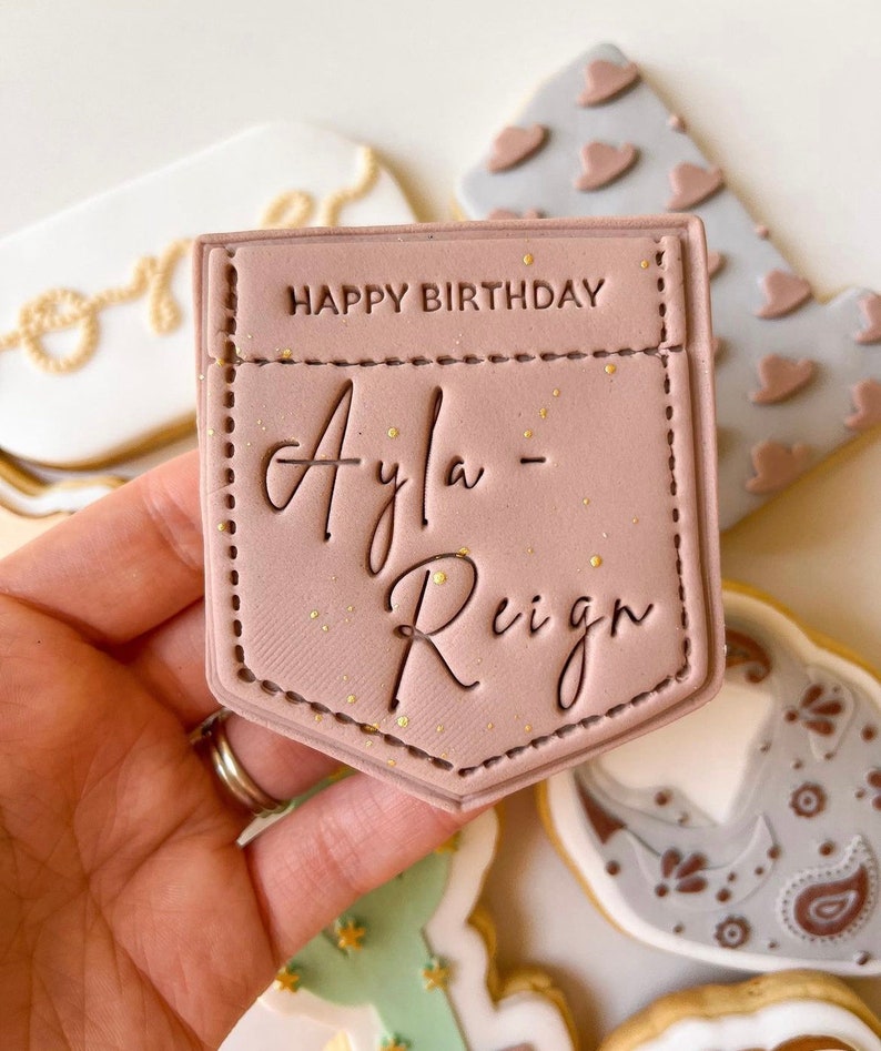 Jeans Pocket Cookie Cutter and Stamp - Etsy Australia