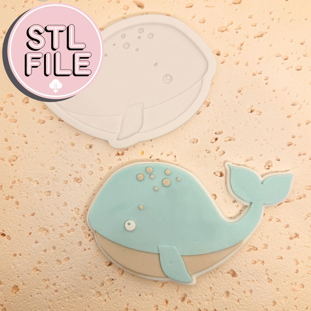 Whale STL File - Etsy