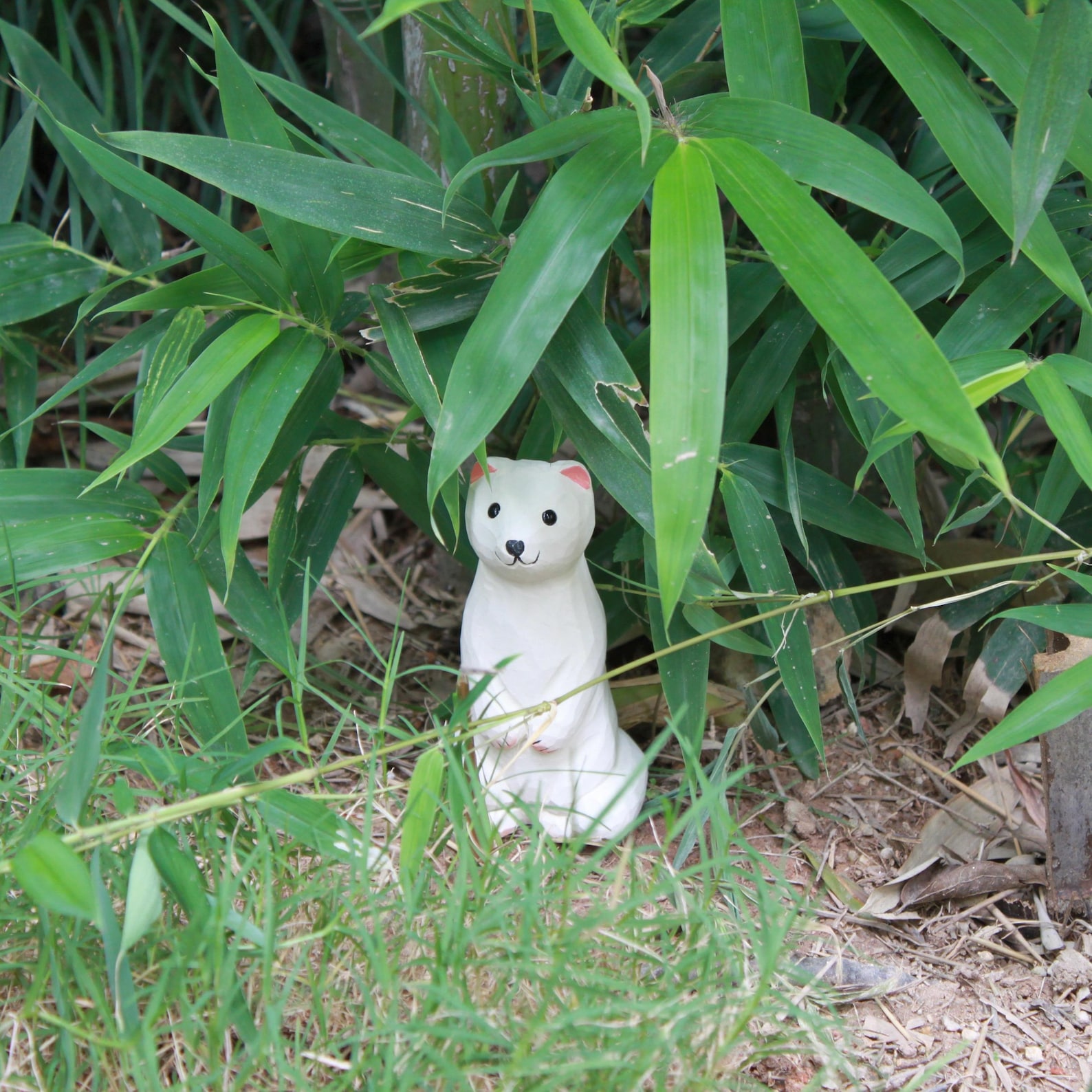 Hand-carved Basswood Weasel Figurine: Realistic Wildlife Art - Etsy