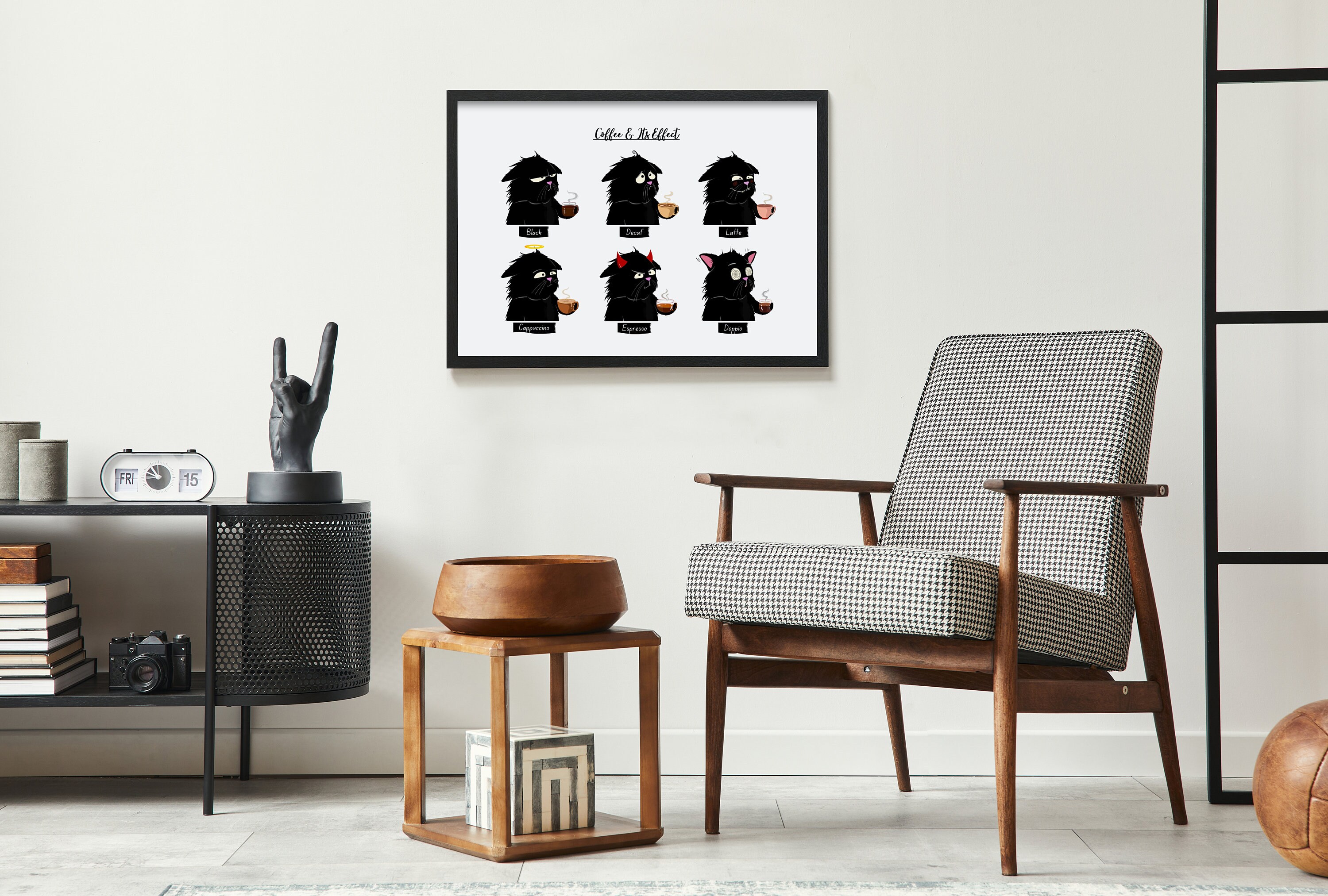 Printable Coffee Poster for Coffee Lovers, Coffee Corner Decor, Wall ...