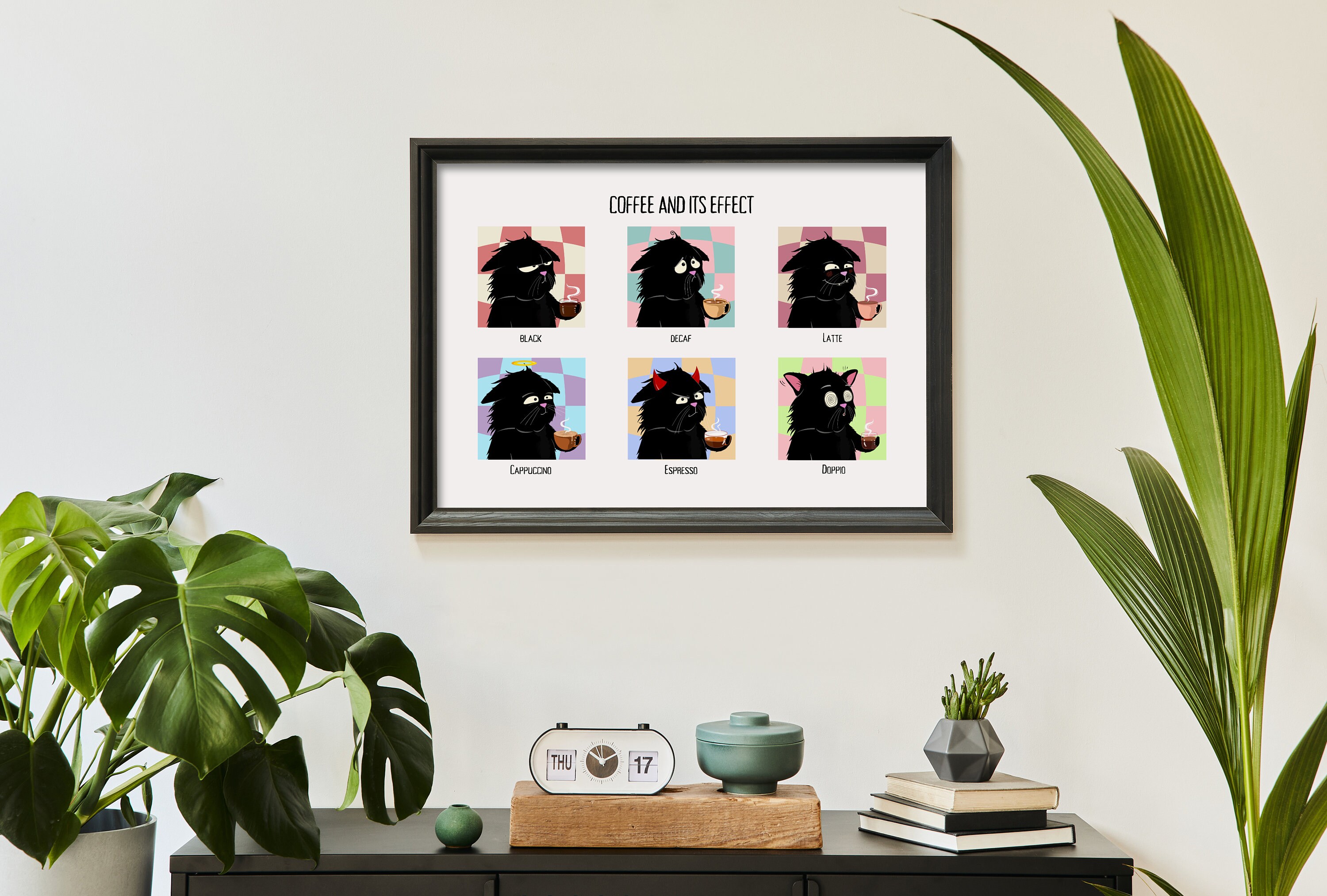 Printable Coffee Poster for Coffee Lovers, Coffee Corner Decor, Wall ...