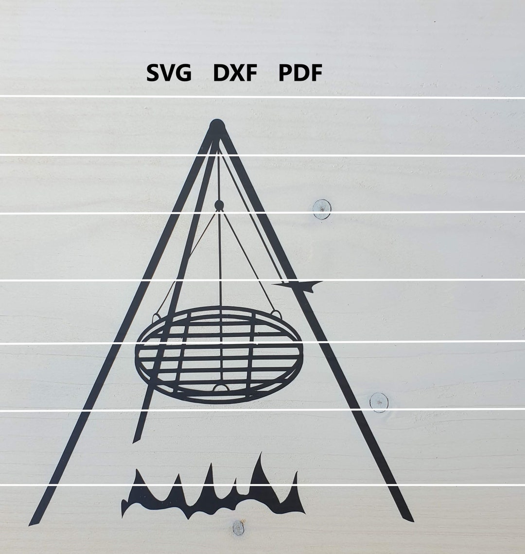 Swivel - Grill - Tripod - SVG - Plotter File - Etsy