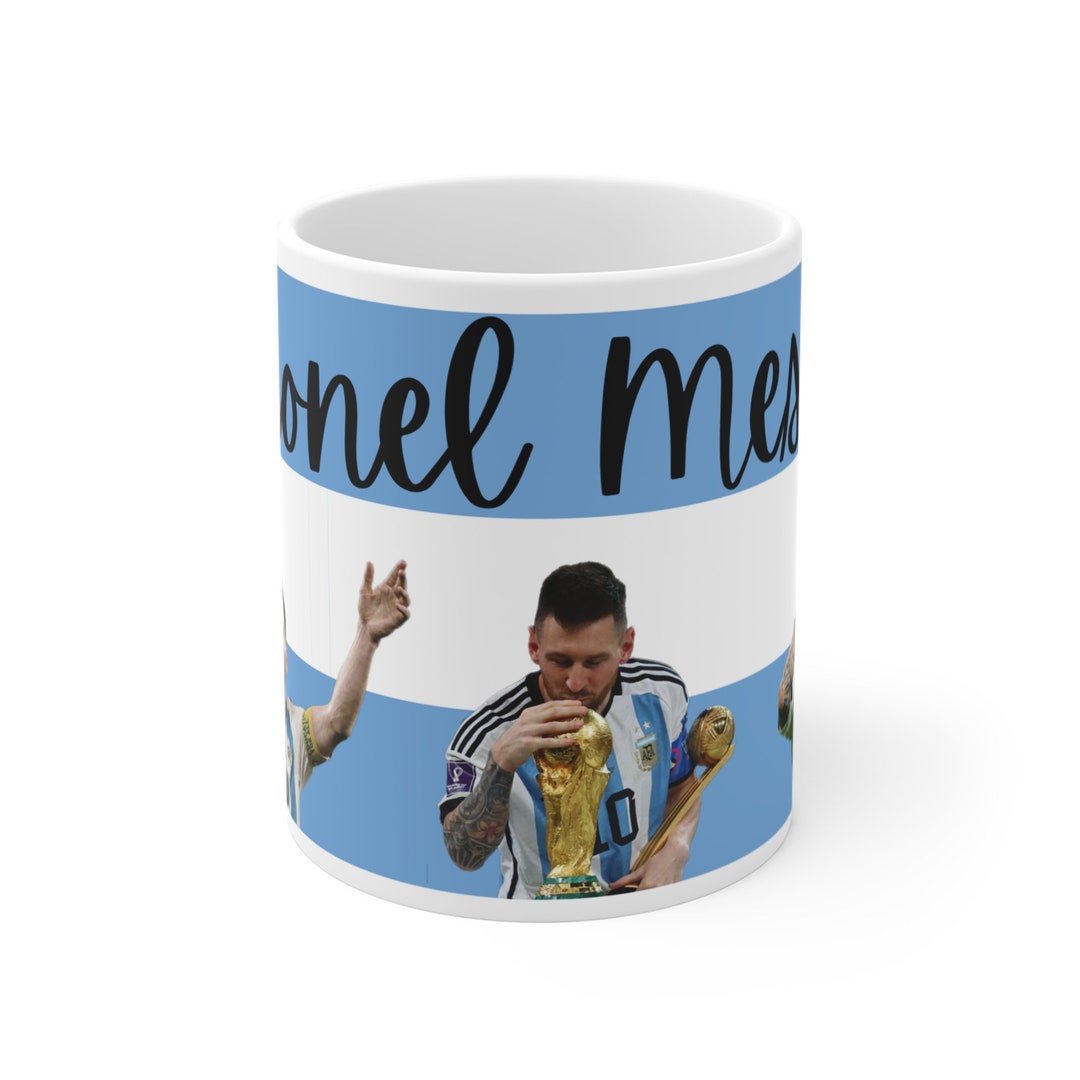 Lionel Messi World Cup Winners Mug 11oz Argentina World Cup Winners ...