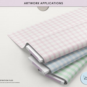 Pastel Gingham Digital Paper Seamless Shabby Chic Printable Paper Pack ...