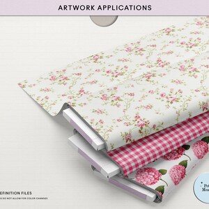 Watercolor Pink Floral Digital Paper Pack, Shabby Chic Roses and ...