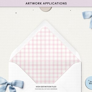 Pastel Gingham Digital Paper Seamless Shabby Chic Printable Paper Pack ...