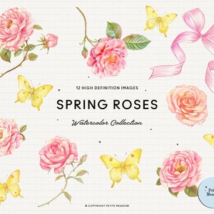 Watercolor Pink Lemon Digital Paper Seamless Shabby Chic Printable ...