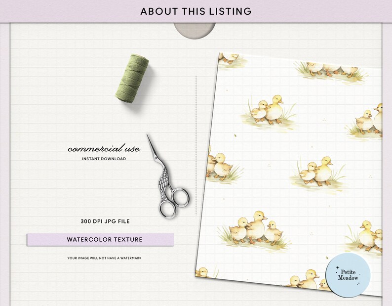 Aquarell Ente Musterdesign-Entchen-Wiederholungsmuster Kindergarten ...