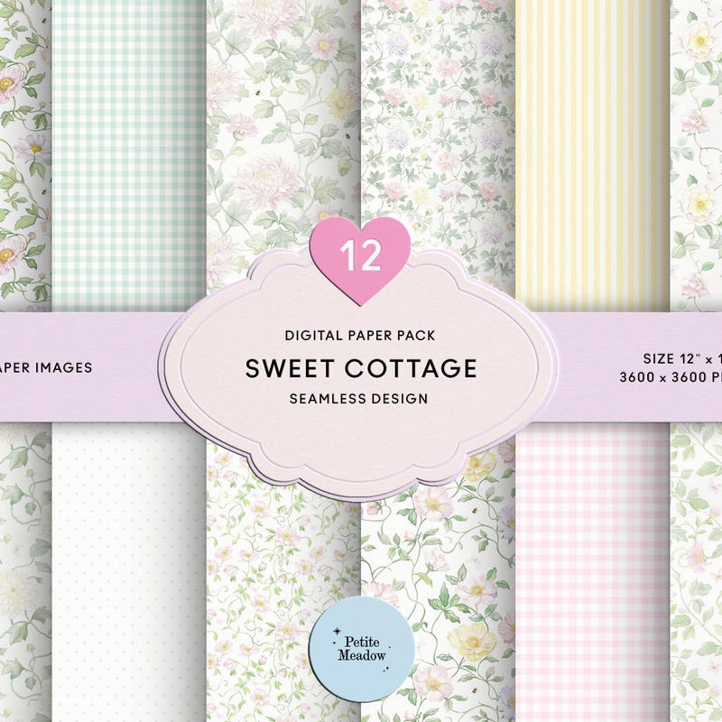 Orange Pink Scrapbook Paper - Etsy