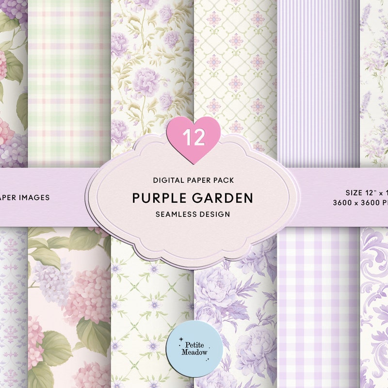 Baby Wallpaper Purple - Etsy UK