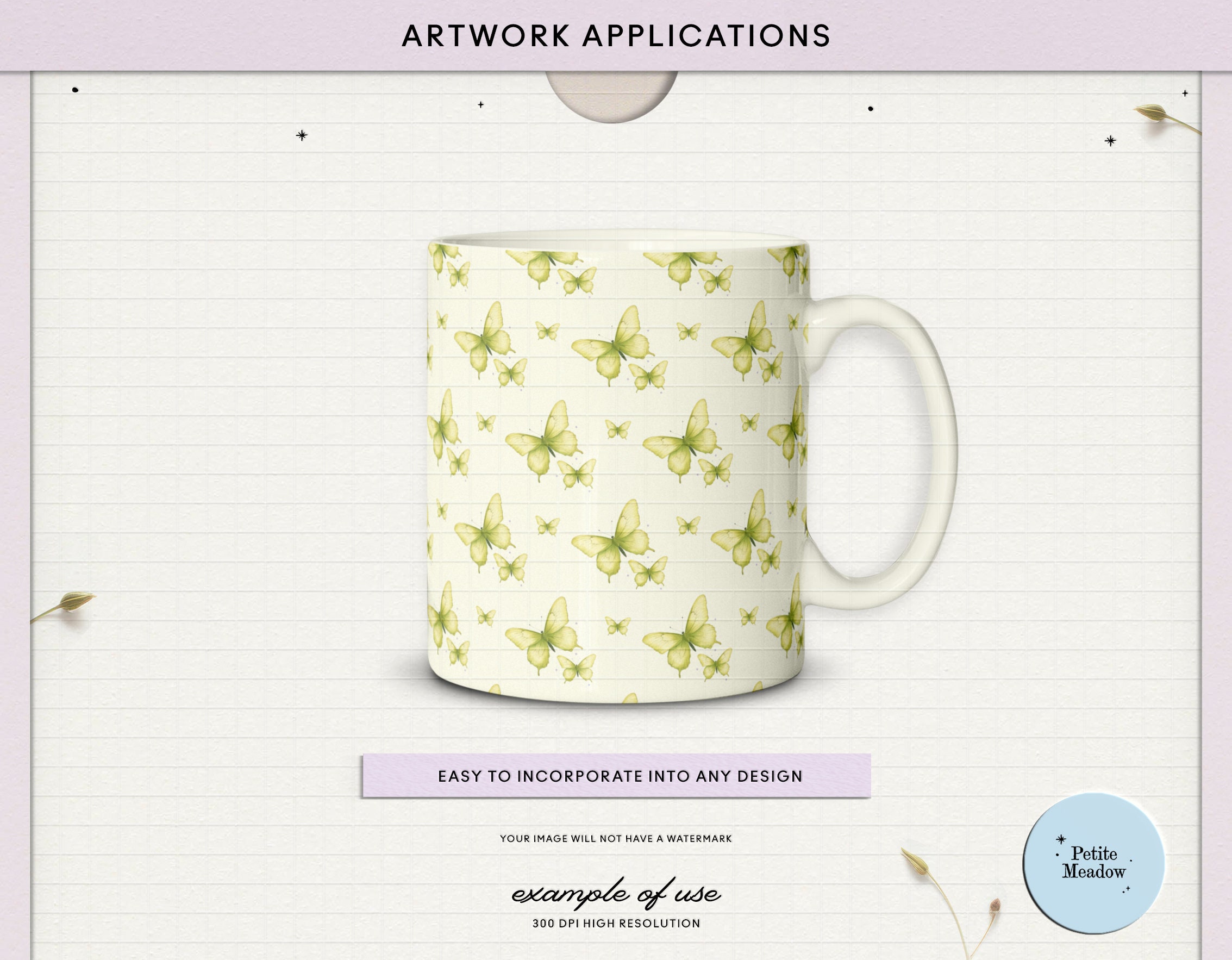 Watercolor Purple Floral Digital Paper Seamless Shabby Chic Printable ...