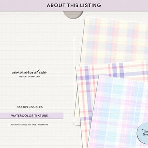 Pastel Rainbow Plaid Digital Paper: Seamless Spring Texture (digital ...