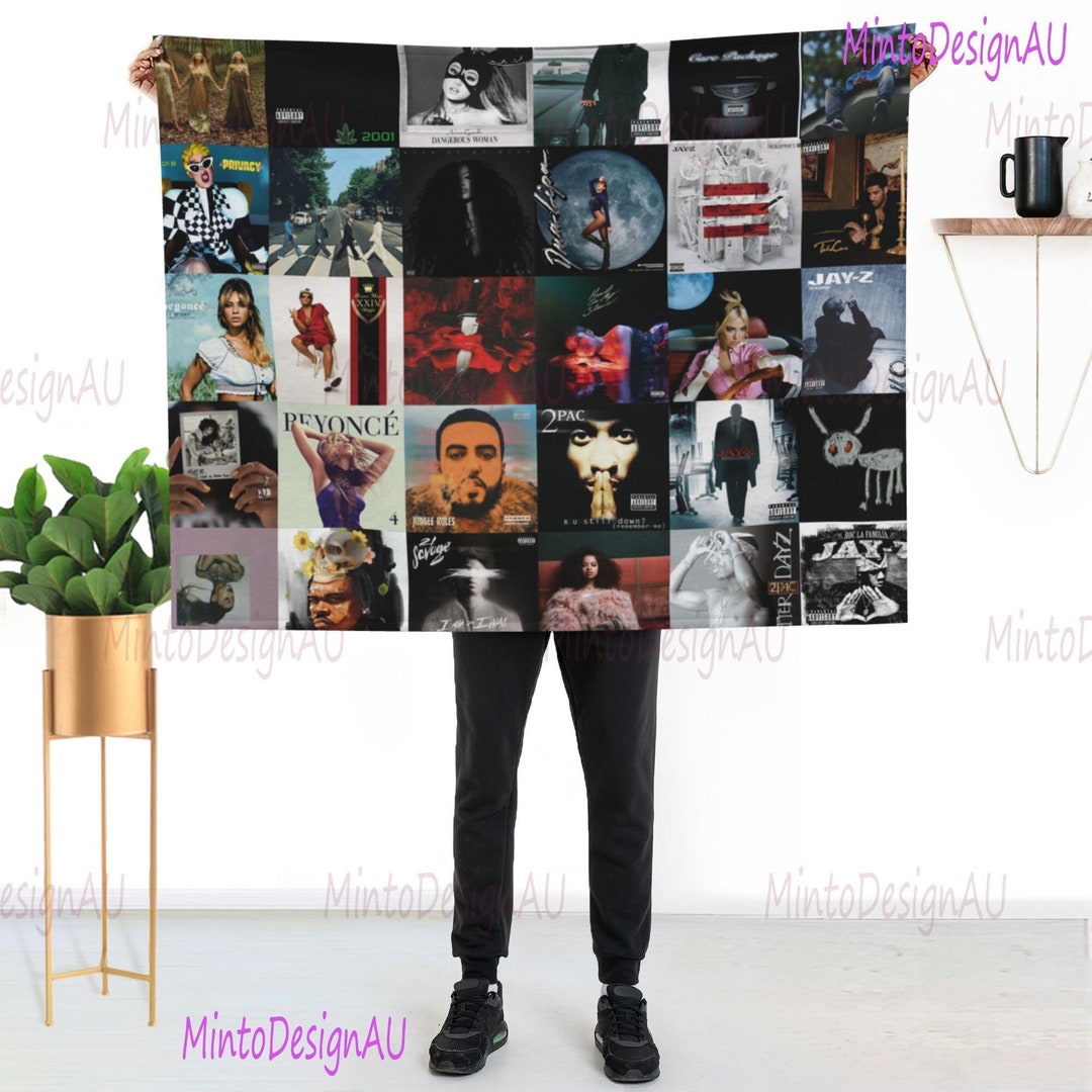 Personalized Music Album Blanket, Personalized Music Blanket ...