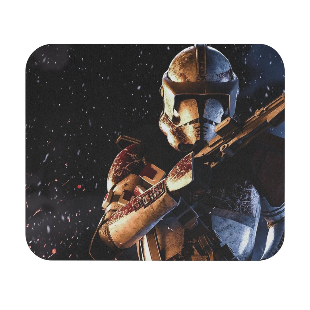 Clone Trooper Mouse Pad, Star Wars Gaming - Etsy