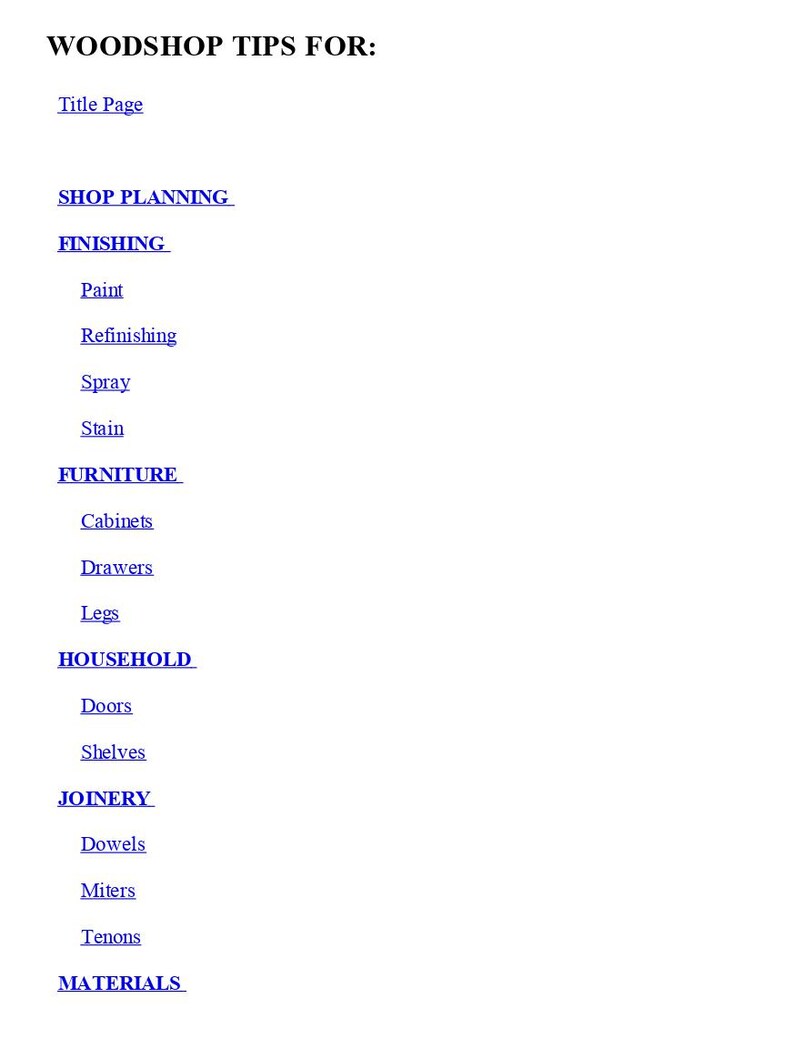 601 Woodshop Tips & Tricks: the Ultimate Guide for Woodworking Success ...