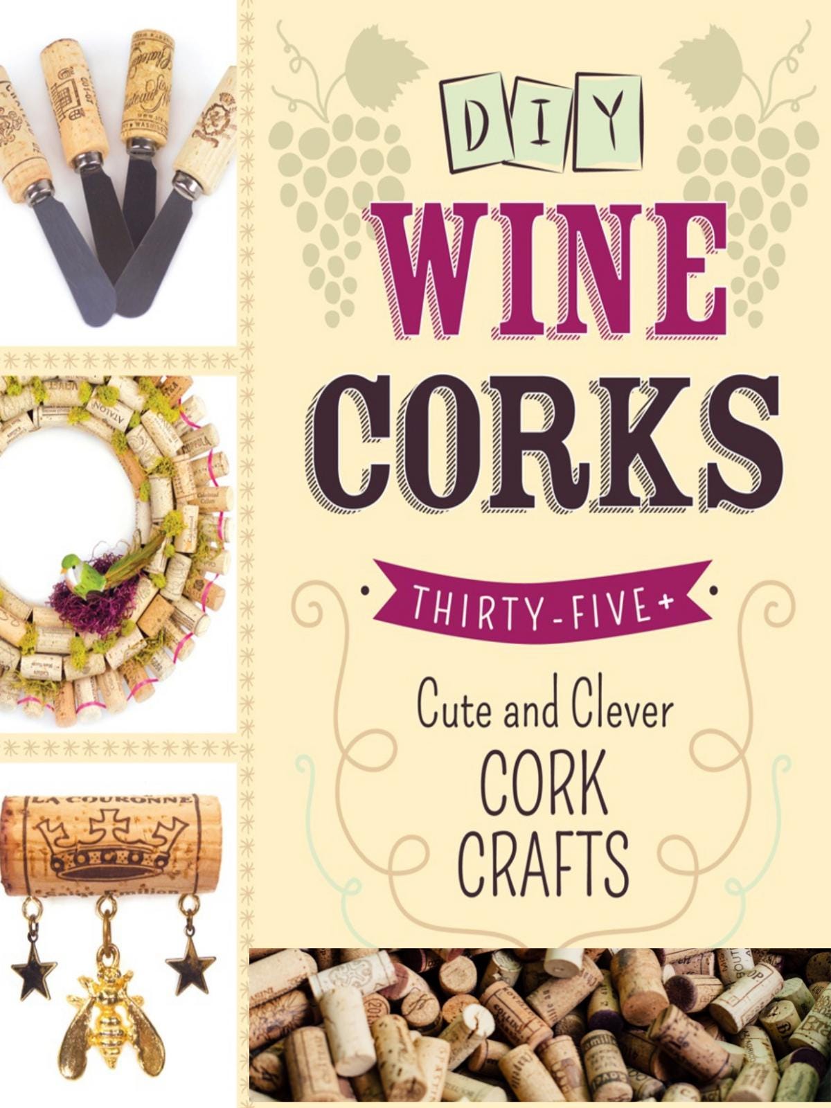 DIY Wine Cork Crafts Ebook: 35+ Unique Project Ideas (PDF) - Etsy