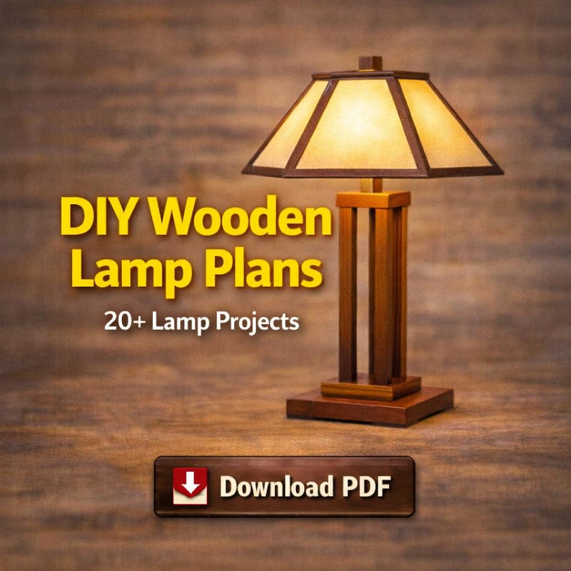 Wooden Lamp - Etsy