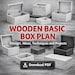 Wooden Basic Box Plan - Design, Ideas, Techniques and Projects (PDF ...