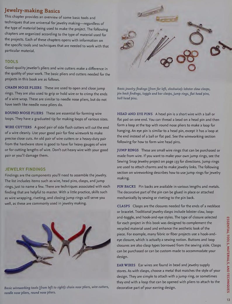 Jewelry Upcycled Techniques and Projects for Reusing (PDF File for ...