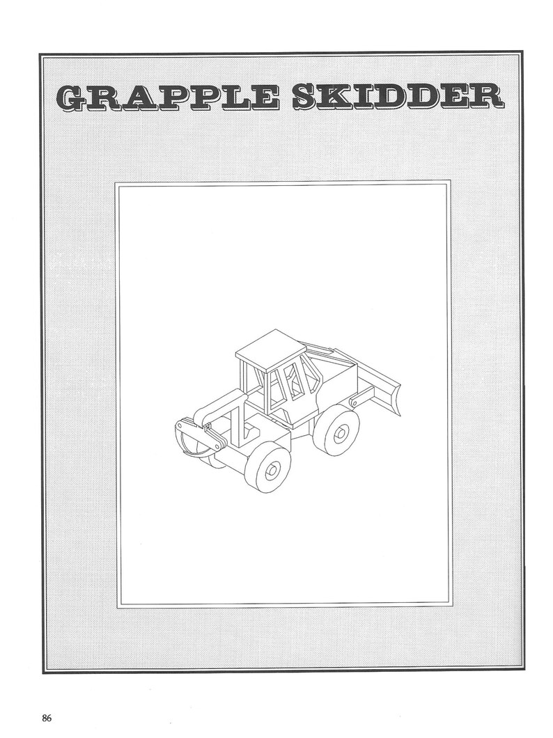 Making Construction Vehicles for Kids- Assembly Drawings for Eight Toys ...