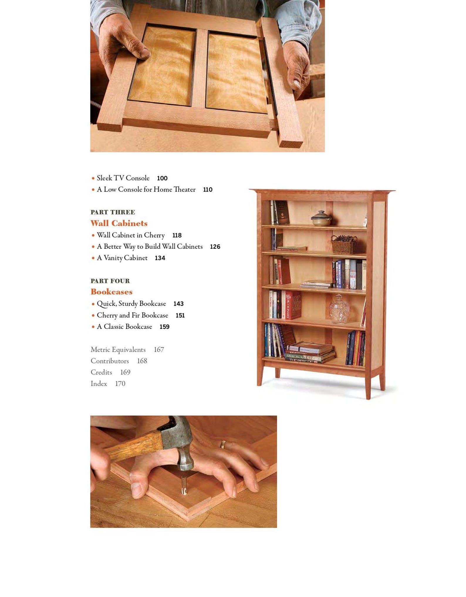 Chests and Cabinets: Woodworking Project, Wall Cabinets, Bookcases ...