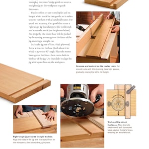 Routers & Router Tables Woodworking, DIY Woodworking Plans, Creativity ...