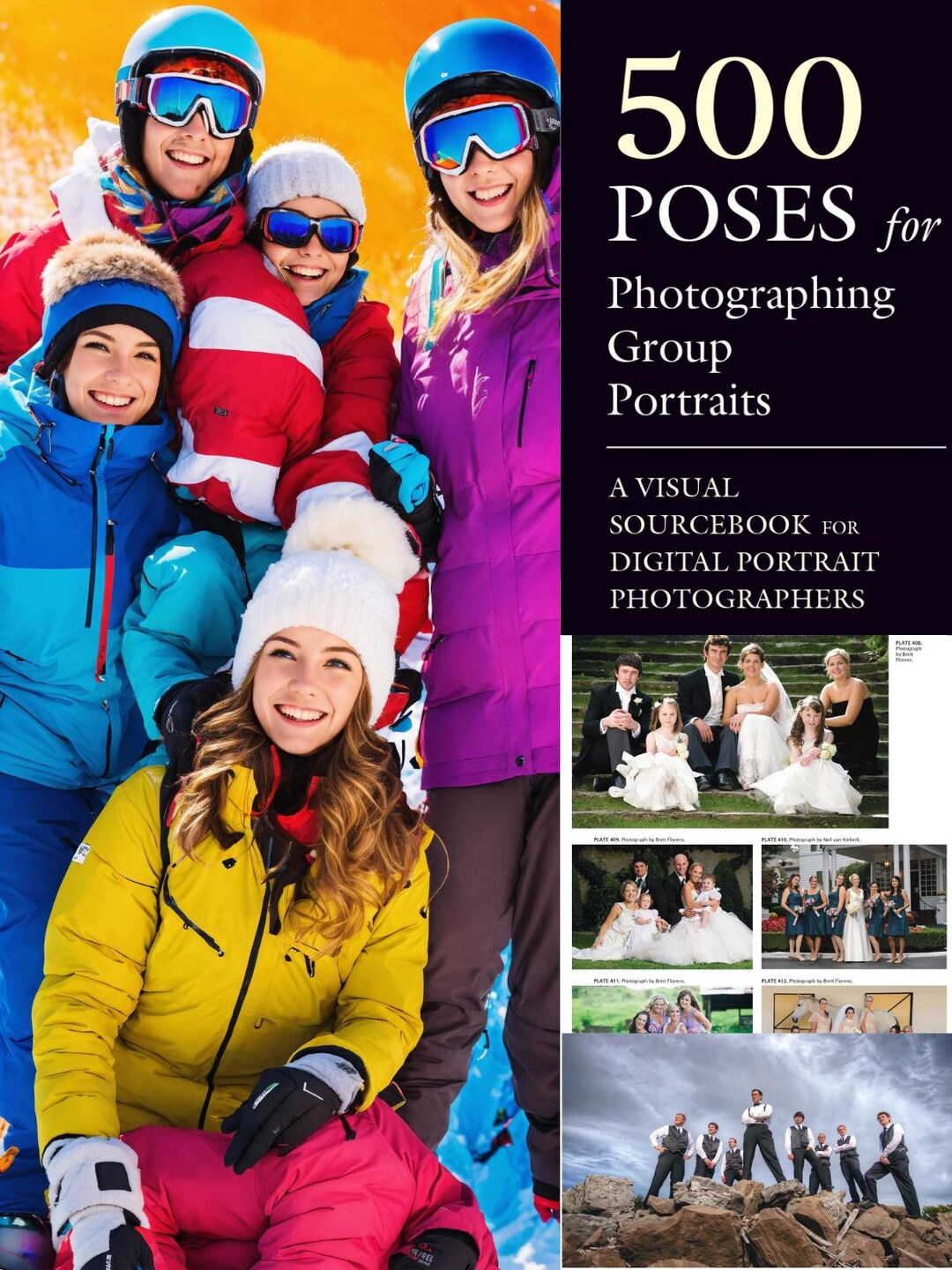 500 Group Portrait Poses: Photography Visual Sourcebook (PDF Download ...