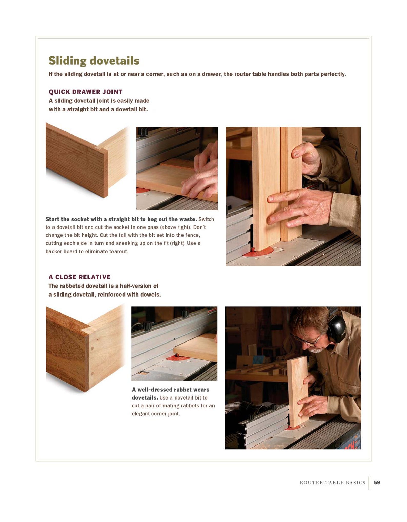 Routers & Router Tables Woodworking, DIY Woodworking Plans, Creativity ...