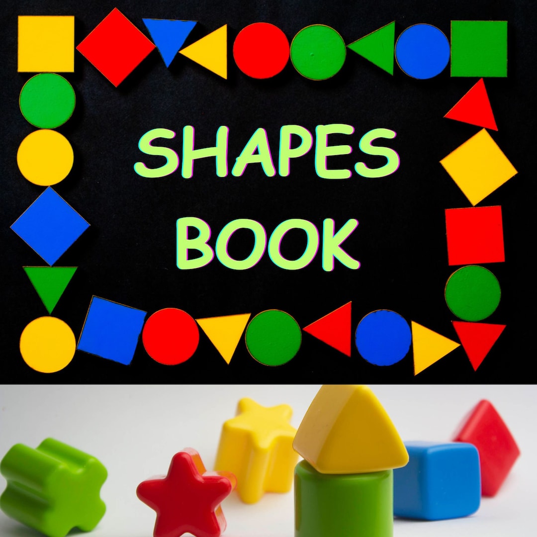 Kids Learn Shapes, Kids Preschool Ebooks ,children Book, Activity ...