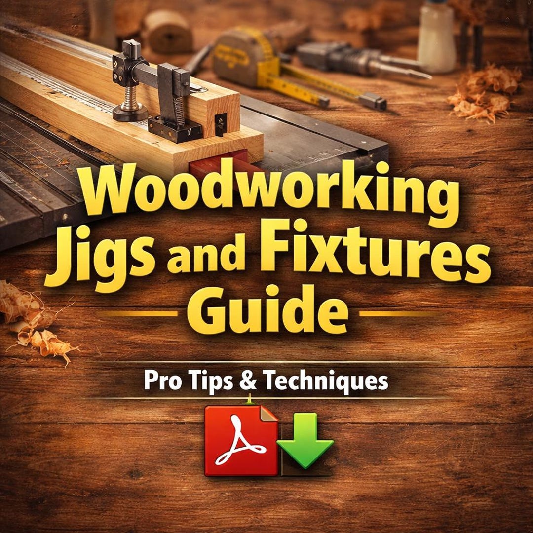 Woodworking Jigs and Fixtures Guide: Pro Tips & Techniques (PDF Guide ...