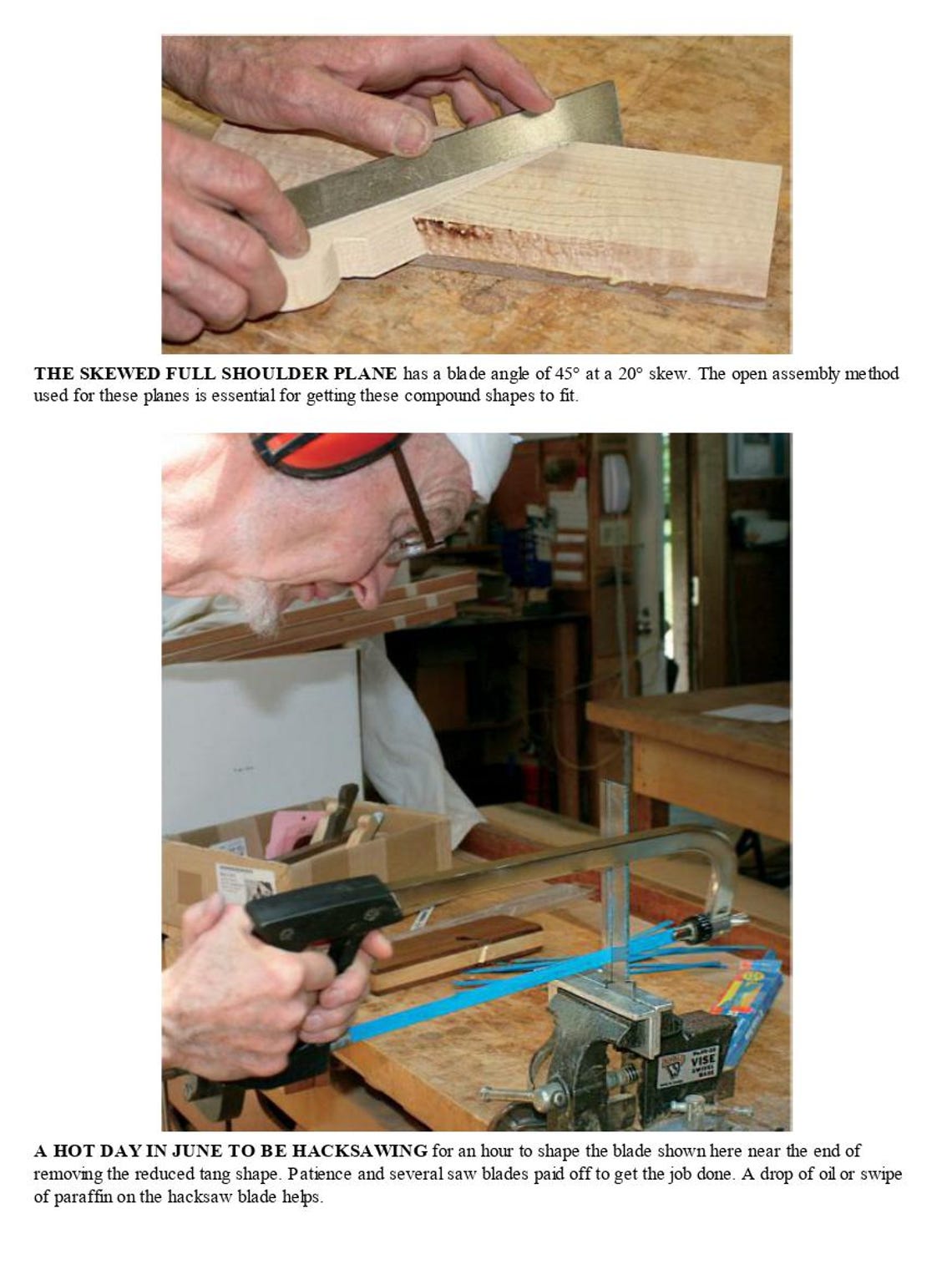 Making Wood Tools :traditional Woodworking Tools You Can Make in Your ...