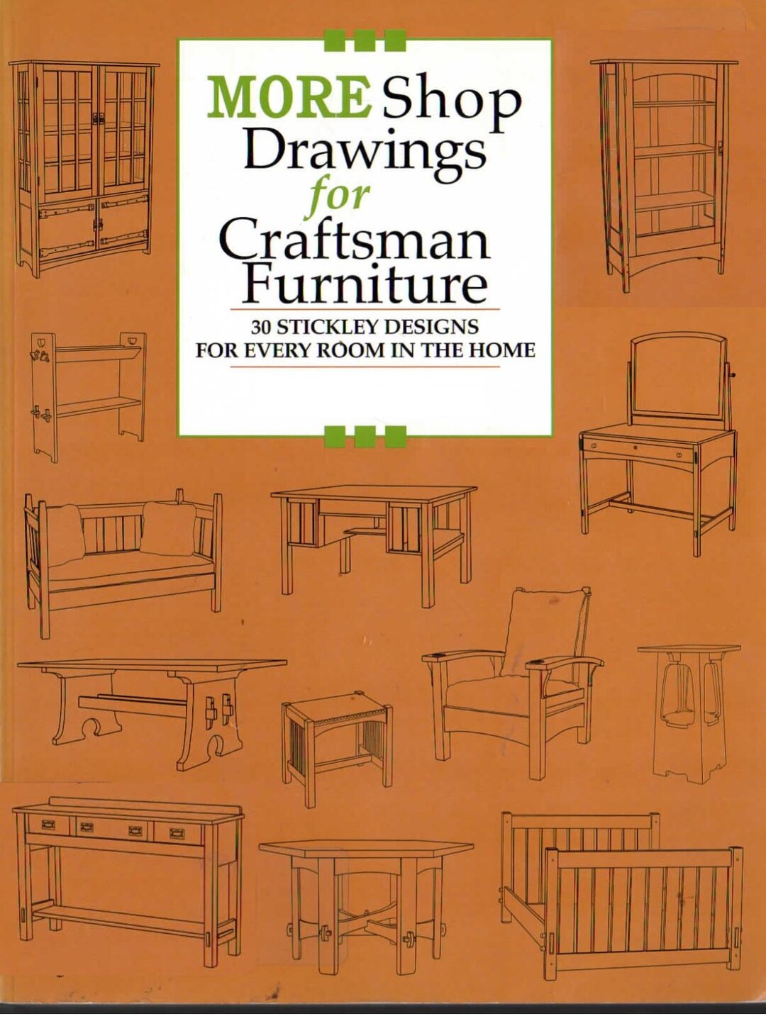 Stickley Craftsman Furniture Plans: 30 Designs (PDF) - Etsy